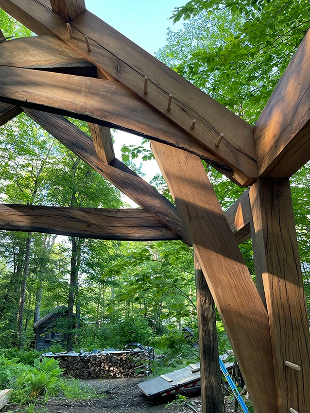 Framing with Ancient Timbers: Scribing Together… | Autumn 2022 ...