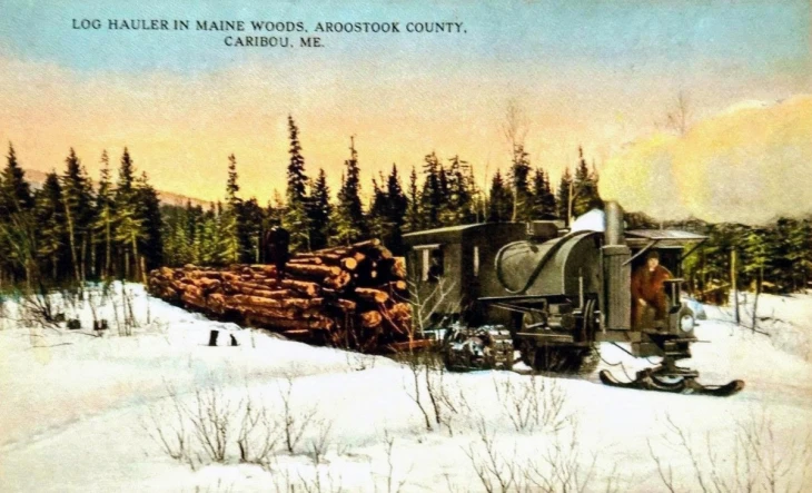Video: Restored Lombard Log Hauler Helps Bring Maine… | Winter 2022 ...
