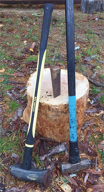 How To Use A Splitting Maul